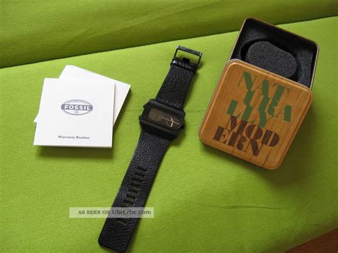 Fossil Jr 9307 Armbanduhr Stainless Steel Lederarmband