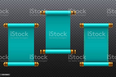 투명 한 배경에 3d 사실 스크롤 그림 0명에 대한 스톡 벡터 아트 및 기타 이미지 0명 가장자리 개념 Istock