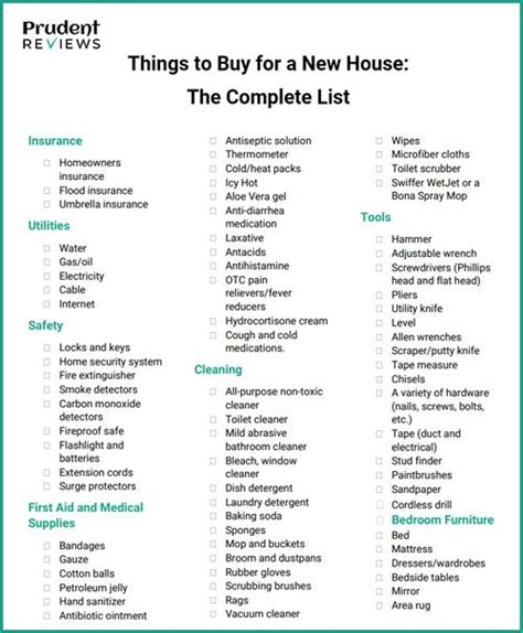 First Time Homeowner Heres The Stuff You Need To Buy For Your New