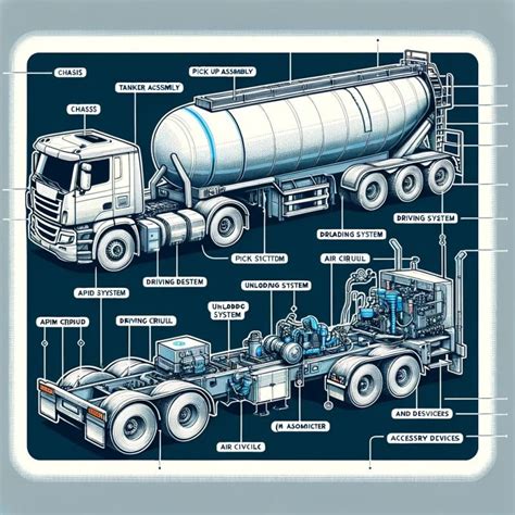 Bulk Cement Trailer Structure And Working Principle Truckman Automobile