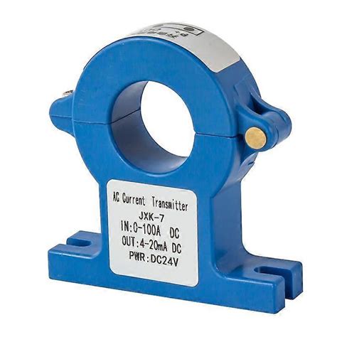 Ac Current Sensor Transmitter Transducer 4 20ma 0 10v Split Core Hall Current Transformer 0