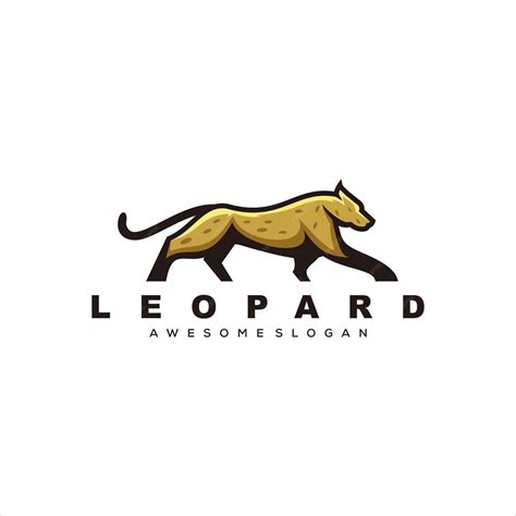 Premium Vector Leopard Mascot Logo Vector Illustration