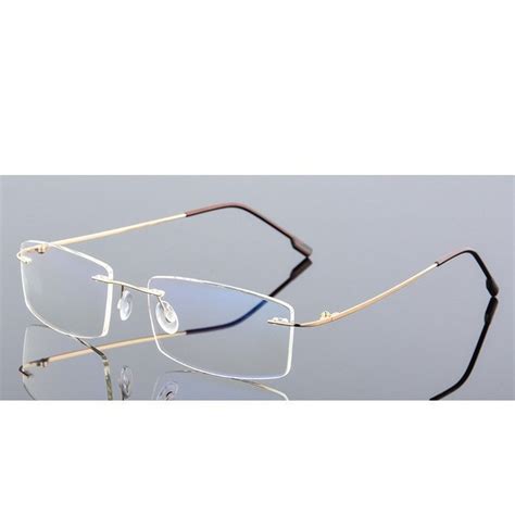 Rimless Frames Frameless Specs Blue Light Glasses For Men And Women Ey