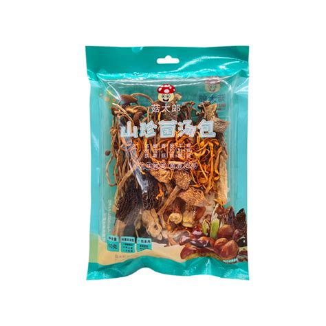 菇太郎菌汤包六种菌菇菌菇汤料羊肚菌干货炖汤食材菌菇汤料包菌类 虎窝淘