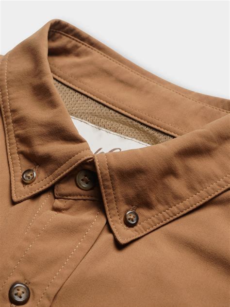 Ms Lightweight Hunting Shirt Short Sleeve Pintail Brown
