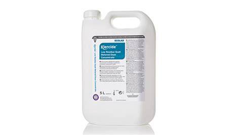 Klercide™ Low Residue Quat Metered Dose Concentrate Ecolab