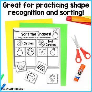 2D Shapes Sorting Activities Worksheets Sorting Shapes By The Chatty Kinder