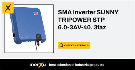 Sma Inverter Sunny Tripower Stp Av Faz Merxu