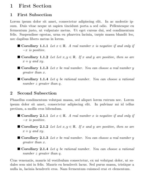Macros Custom List Of Theorems TeX LaTeX Stack Exchange