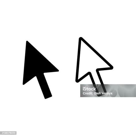 Computer Mouse Click Cursor Cursor Arrow Flat Icon For Apps And