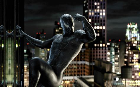 Spiderman 3 Black Suit Wallpaper