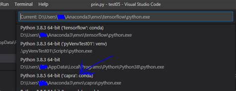 How Do I Activate My Conda Environment For Vs Code Python Debugger And Testing Stack Overflow