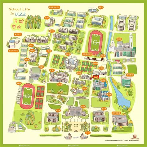 枣庄学院地图全图 枣庄学院 枣庄学院平面图 大山谷图库