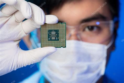 Electronic Microchip Stock Photo By DragonImages