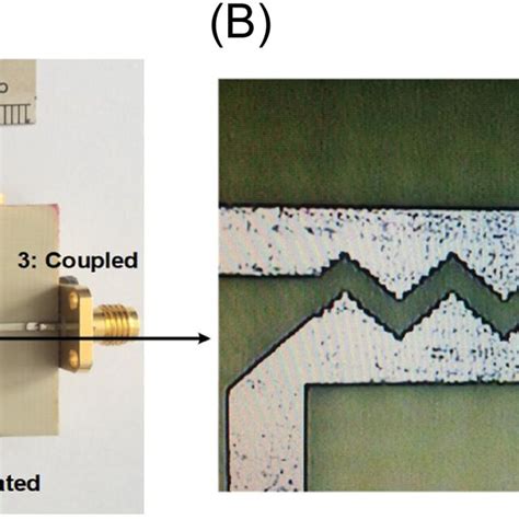 A Photograph Of The Fabricated Prototype And B The Microscope Image