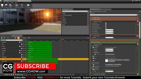 Missile Hit Explosion Unreal Engine Niagara Tutorial Cghow Ashif Ali