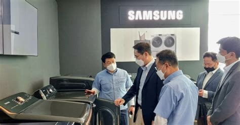 이재용 부회장 멕시코 케레타로 가전공장 방문