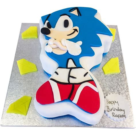 Sonic The Hedgehog Cake Buy Online Free Uk Delivery New Cakes