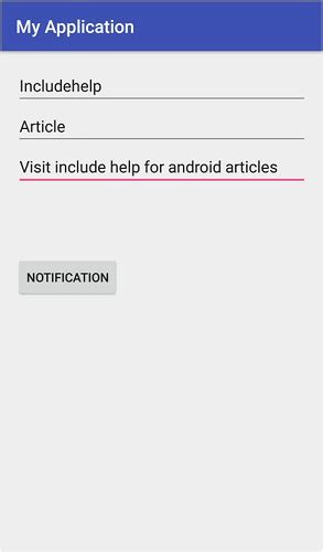 How To Generate A Notification In An Android Device