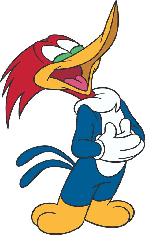 Woody Woodpecker Cartoon Character Animated Bird Png Image