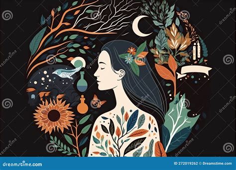 Cycle Of Life With Psychological Problems Concept Of Psychology Of