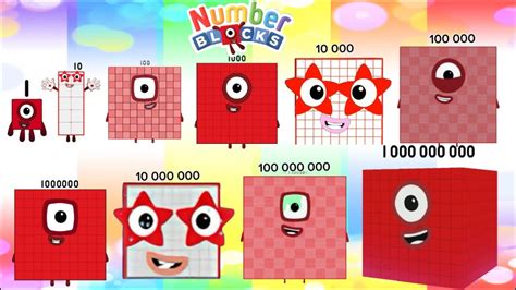 Reading Numberblocks From One To One Billion Counting Zeros Of Giant Numbers Hello George