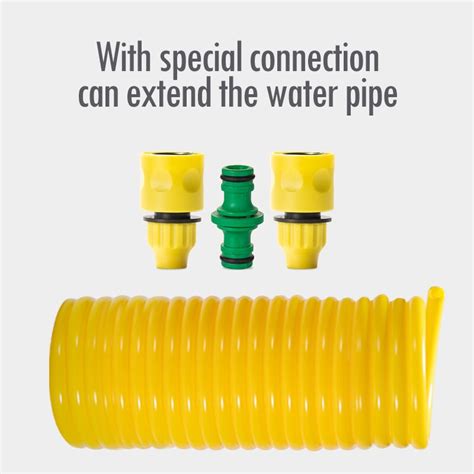 Badu Bg Автоматично напояване Pvc серпентина Градински маркуч за вода Самонавиваща се възвратна