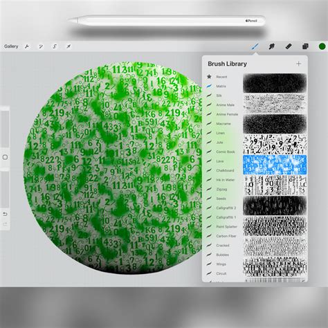 90 Procreate Matrix Texture Brushes Procreativebreeze