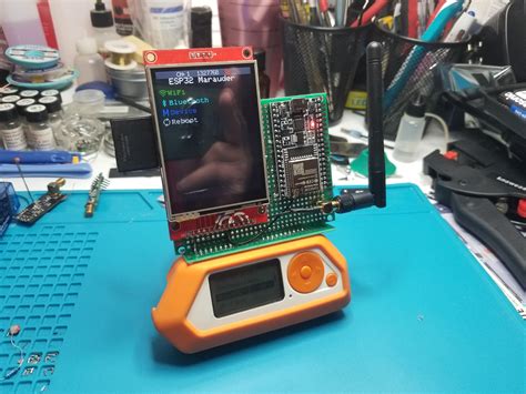 Esp 32u Marauder With External Hyperlinkyagi 14db Rflipperclub