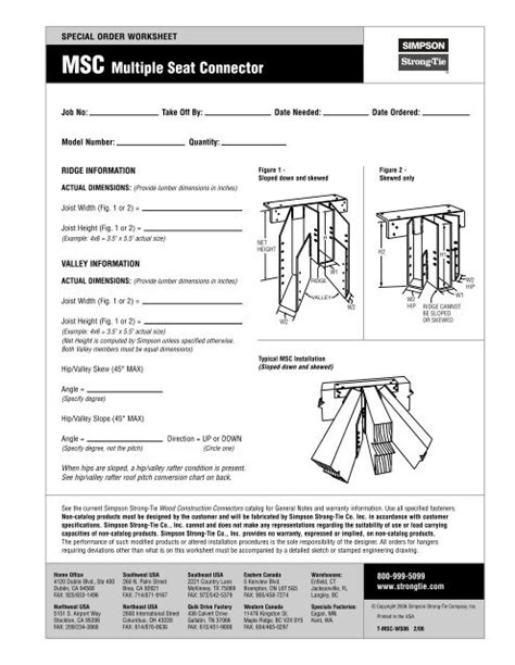 T Msc Ws Simpson Strong Tie