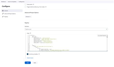Jenkins Pipelnes — Boomi Cicd Cli Py 01 Documentation