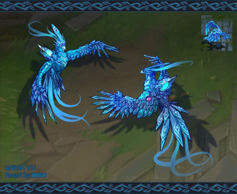 Anivia Visual Update League Of Legends Skin Concept By Ibralui Lol League Of Legends League