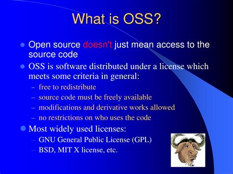 Ppt Open Source Software Powerpoint Presentation Free Download Id1318941