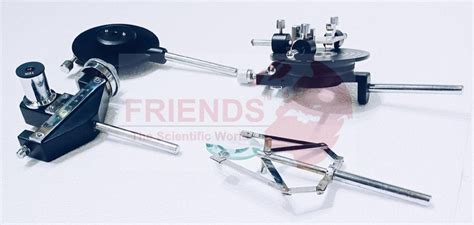 Aluminium Black Biprism Assembly Complete Setup For Physics Laboratory