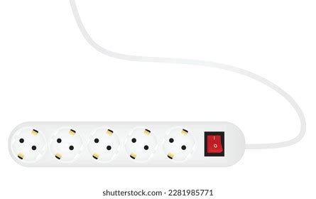 Electric Plug Socket Vector Illustration Stock Vector Royalty Free Shutterstock