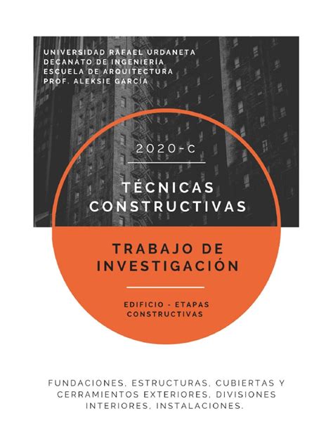 Edificio Etapas Constructivas Pdf Aislamiento Térmico Fundación
