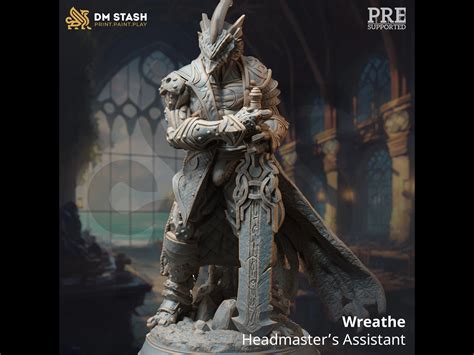 Wreathe Headmasters Assistant By Dungeon Master Stash Uproar Design And Print