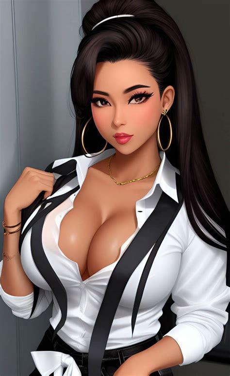 Busty Latina By Thenamelessvoid On Deviantart