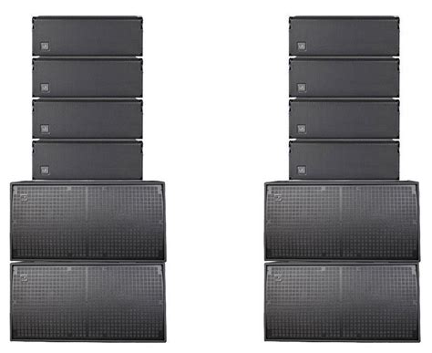 Das Event 210A Line Array System 4 A Side Concert Sound