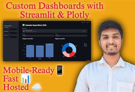Build Dashboards With Python Streamlit And Plotly By Zalasheshang Fiverr