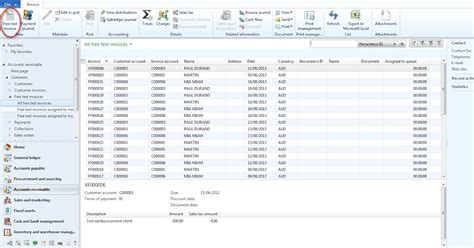 Thinking In AX Free Text Invoices AX 2012