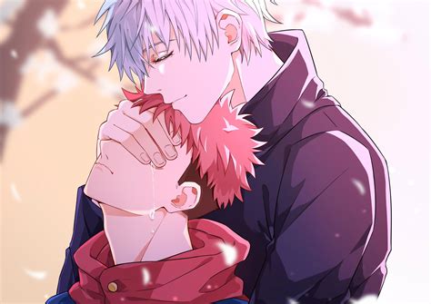 Gojou Satoru And Itadori Yuuji Jujutsu Kaisen Drawn By Lu Bai Bhgzdhnorn P V Danbooru