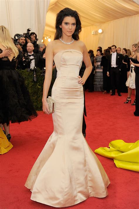 A Look At Kendall Jenners Iconic Met Gala Outfits Over The Years