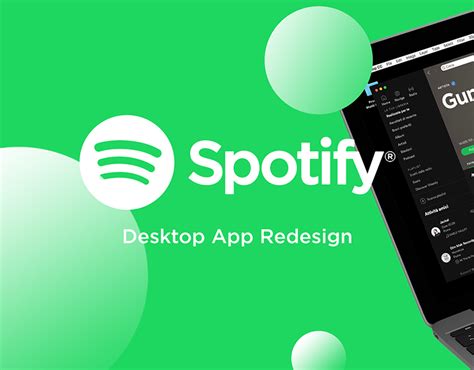 Spotify Desktop App Ui Redesign Behance