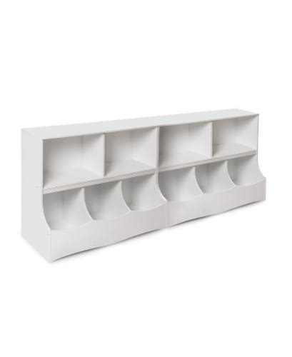 Multi Bin Storage Cubby White 1 Kroger