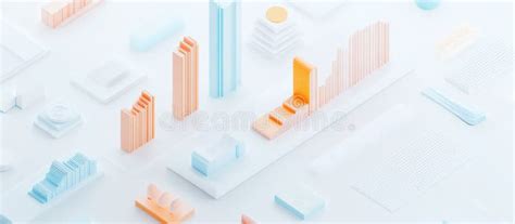 This Visually Engaging 3d Data Chart Presents Moderate Complexity With