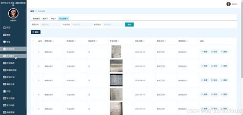 173基于java Ssm Springboot微课程学习资源系统作业提交批改（源码文档运行视频讲解视频） Csdn博客