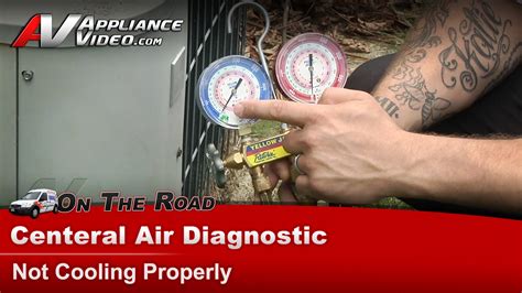 Bryant Air Conditioner Diagnostic Not Cooling Properly Refrigerant Appliance Video