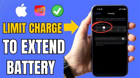 How To Set Charge Limit On IOS YouTube