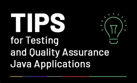 Tips For Testing And Quality Assurance Java Applications Scalo